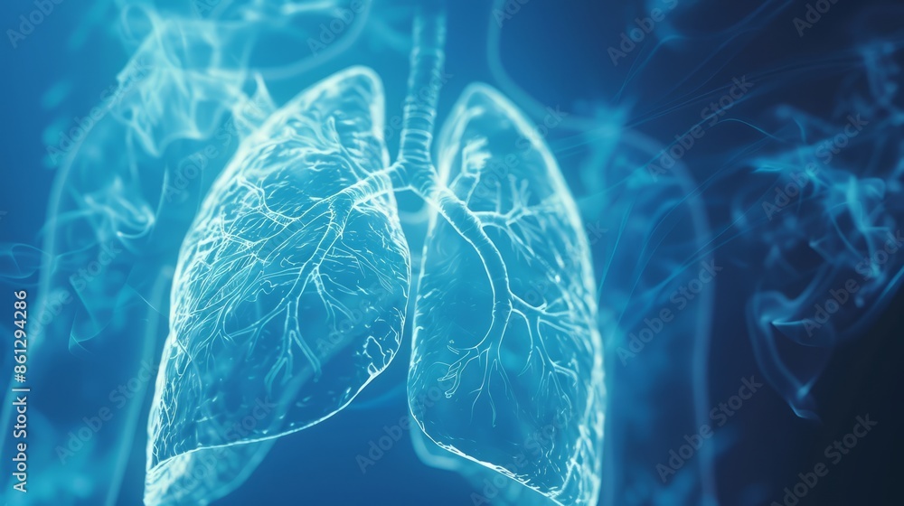 ภาพประกอบสต็อก Pleural effusion is the abnormal fluid accumulation ...
