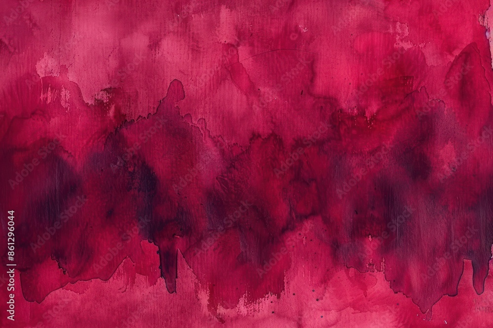 Watercolor deep red background texture. Watercolor abstract dark red ...