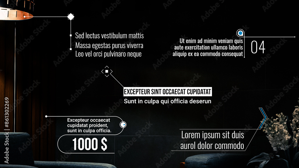 Modern Call Out Titles Stock Template | Adobe Stock