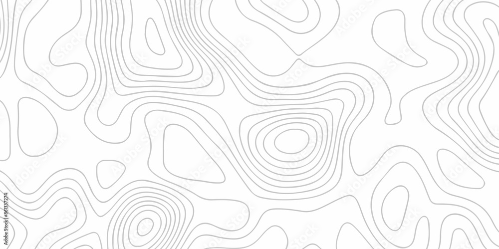 Topography line map. Vector seamless background subtle line pattern ...
