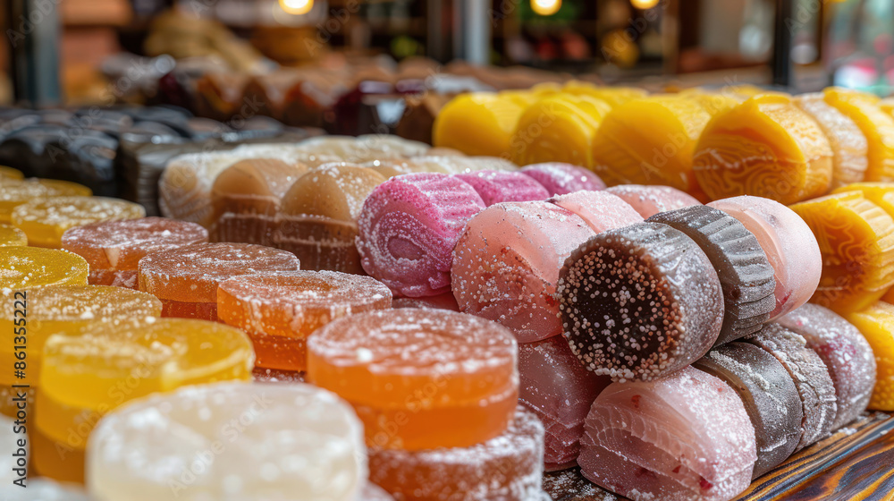 Discover the Intricate Thai Sweet Rice Cakes with Natural Coloring ...