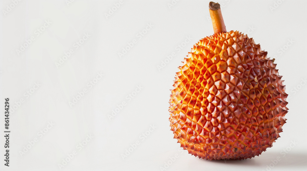 One Salak snake fruit exotic tropical spiky orange red texture template ...