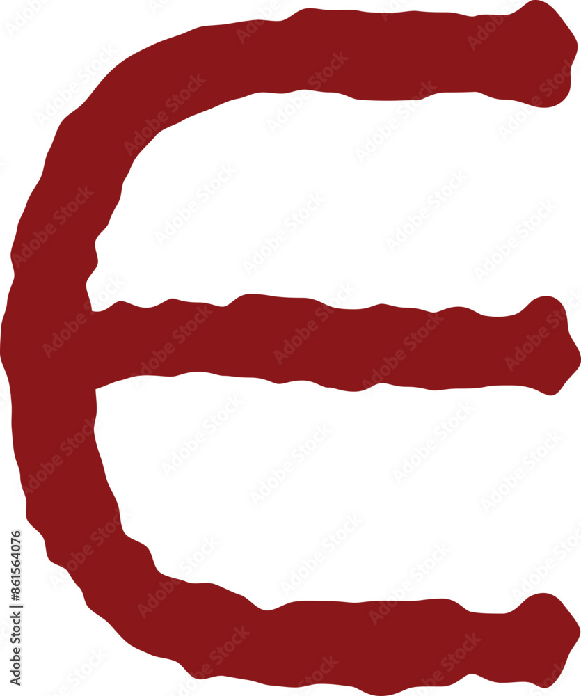 Halloween English font vector shape, Halloween font, Scary creepy ...