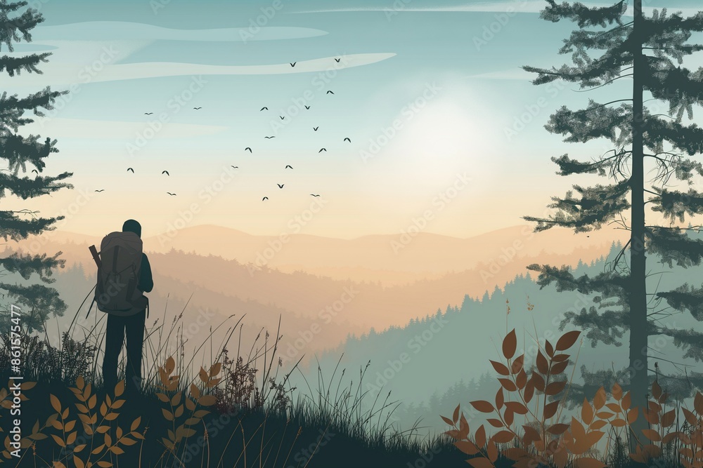 Hiking background, Exploring the Rich Tapestry of Hiking, From Origins ...