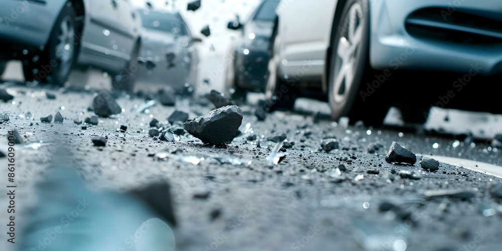 Highspeed highway pileup leaves trail of crumpled vehicles and ...