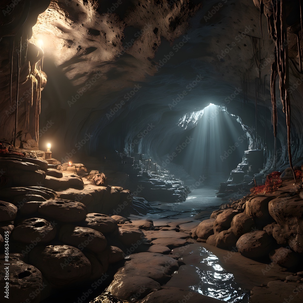 Exploring the hidden wonders of this enchanting underground cavern ...