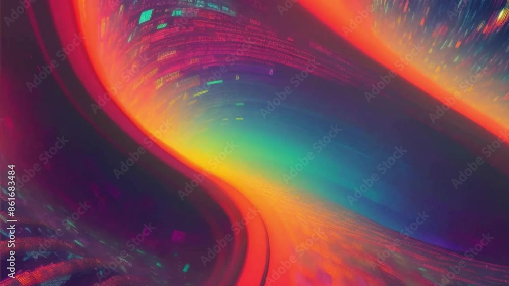 Digital backdrop ideal for technological workflows, neural networks, AI ...