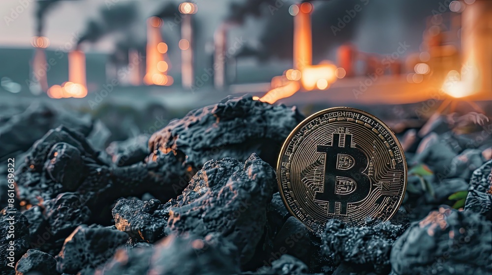 Bitcoin mining operation causing environmental pollution, impactful ...