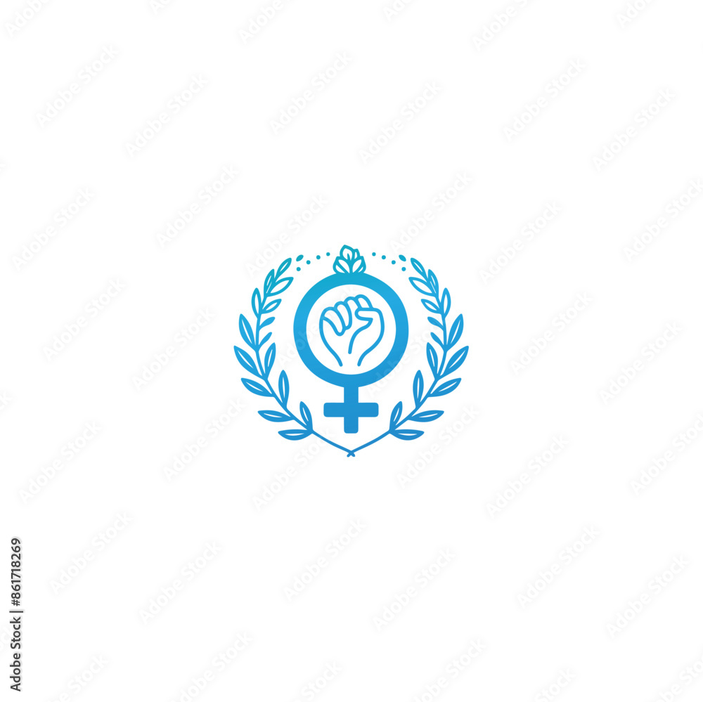 women empowerment logo, women world logo design vector, Woman and globe ...