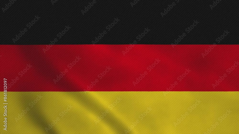 German Flag Waving Animation background, Germany flag, Background for ...