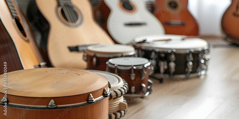 Traditional Brazilian Music Instruments and Dance Styles from Different ...