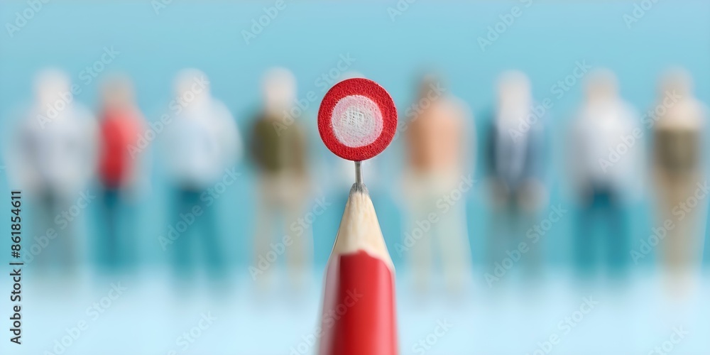 Leveraging Extensive Data Analysis for Precise Ad Targeting. Concept ...