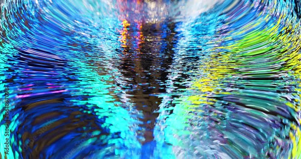 Angel of light and color. Diffraction. Spectral decomposition of light ...