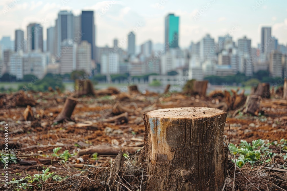 Impact of Urban Expansion: Deforestation and Urban Development ...