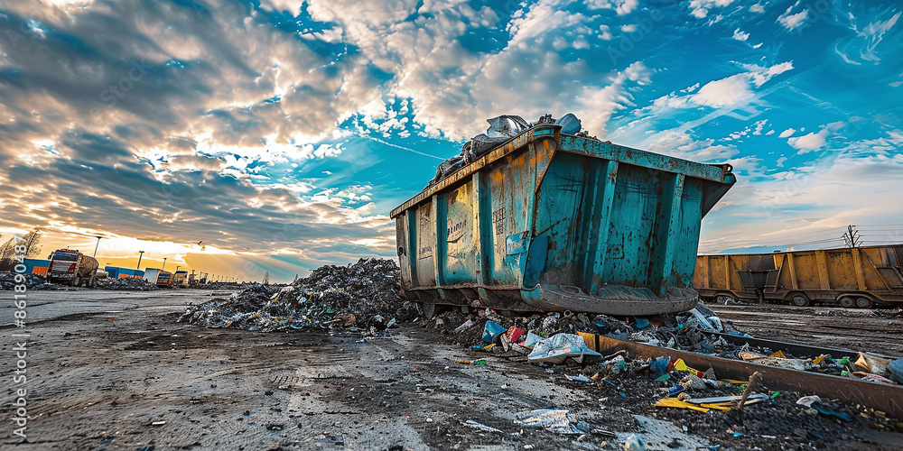 The introduction of large waste containers at landfills has catalyzed ...