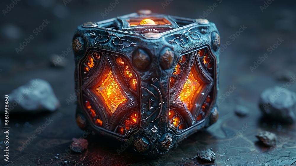 Mystical amulet illustration, great for fantasy and magical themes ...