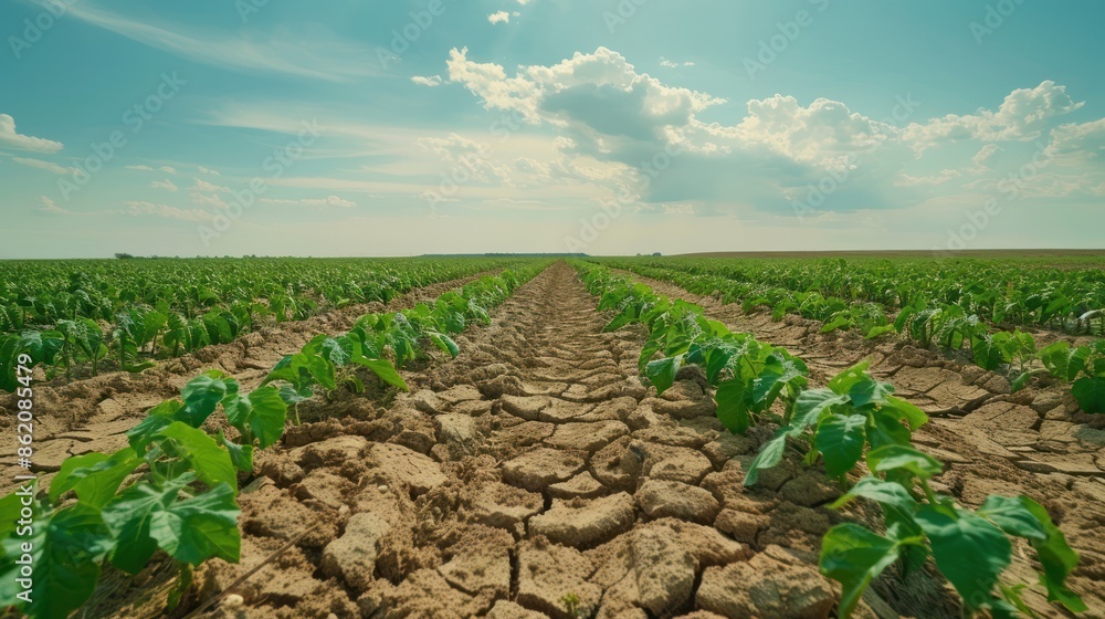 Drought Ravages Cultivated Plants: Devastating Effects of Dryness on ...