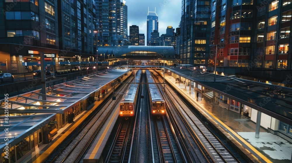 Public Transit Hubs: Focus on public transit hubs, bus terminals, and ...