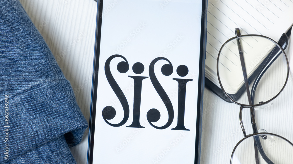 New York, USA - 21 June 2024: SiSi Logo on Phone Screen, Company Icon ...