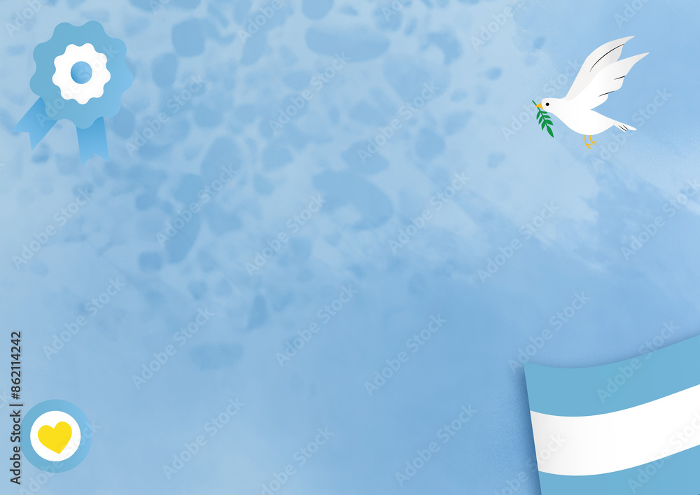 Background web argentina bandera celeste y blanco fiestas patrias con ...