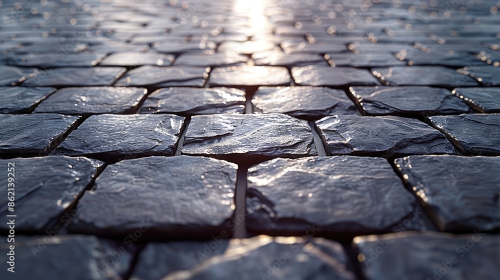 wallpaper for seamless gray cobblestone wall or road background texture ...