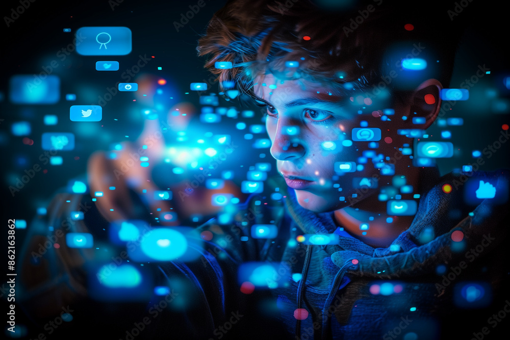 person's expressive "sheesh" gesture amidst a whirlwind of social media ...