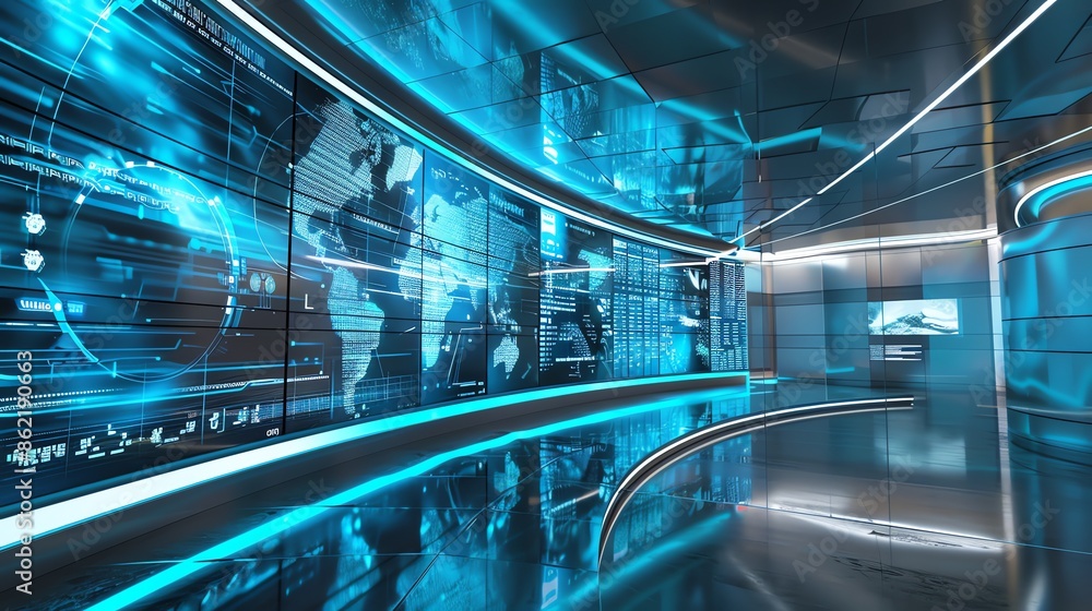 profesional tv studio elegant room green screen, CGI, masking, template ...