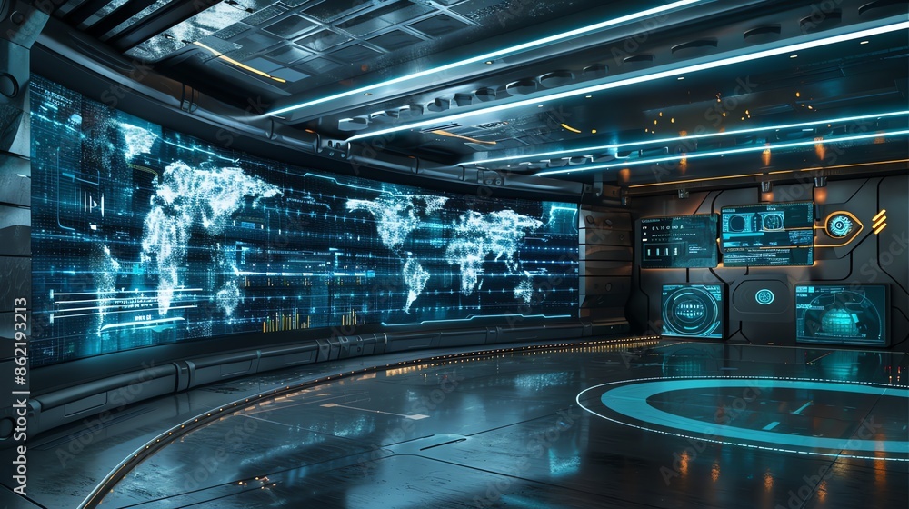 profesional tv studio elegant room green screen, CGI, masking, template ...