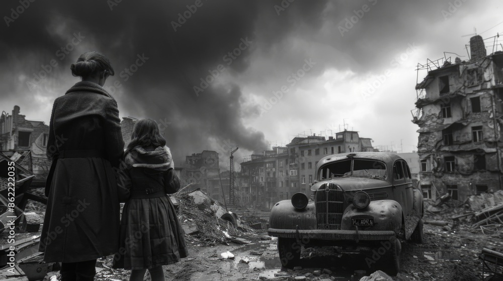 A heartfelt reflection of horror, a capturing the emotions of tragedy ...