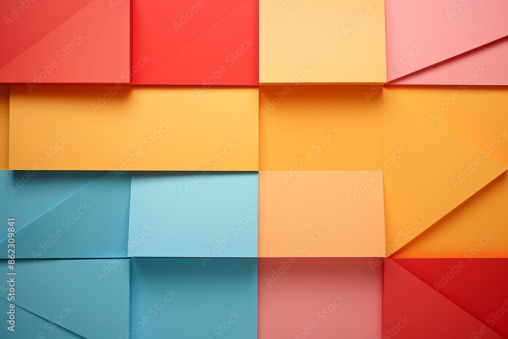 2D Paper Color Art minimal flat background , solid clean color , The ...