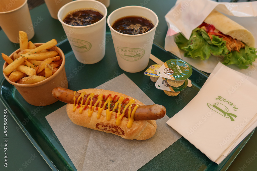 Ghibli Museum Cafe Mugiwara Boushi Straw Hat Cafe food and drinks in ...