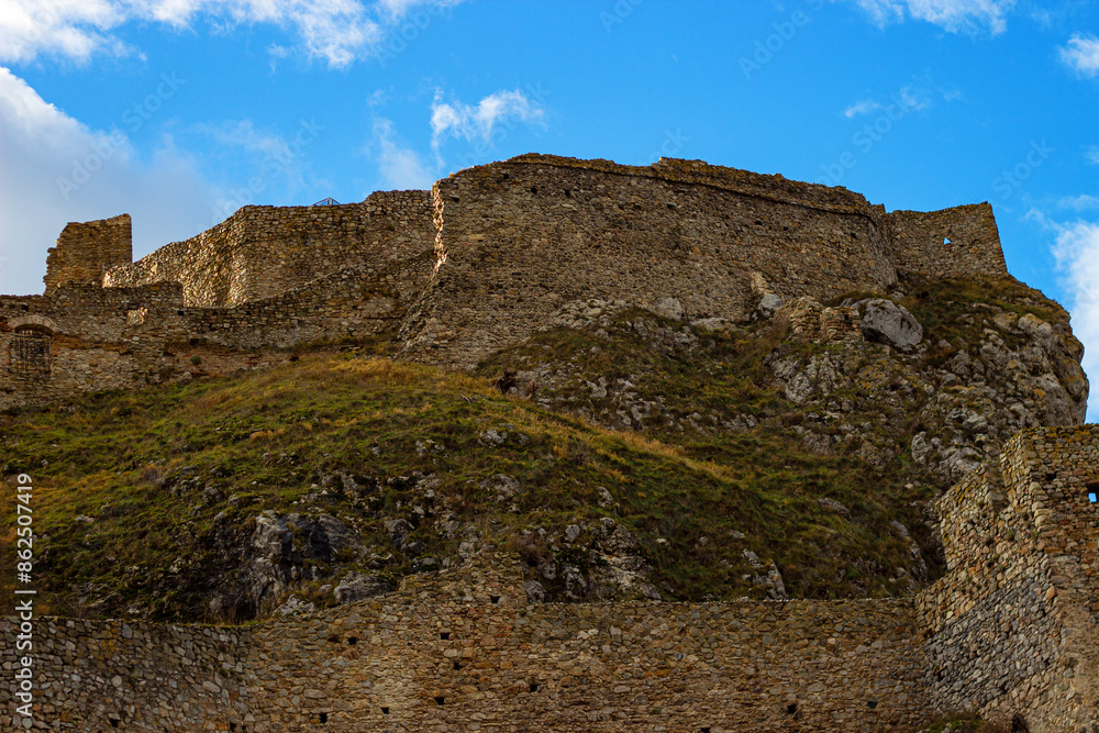 Devín Castle is located 12 km from the historical centre of Bratislava ...