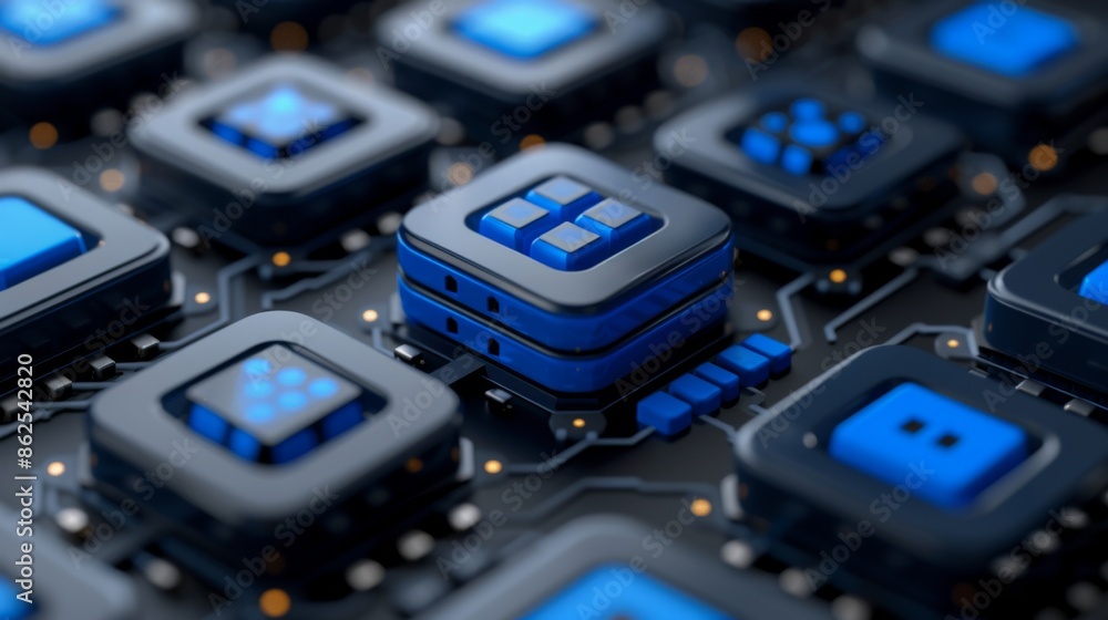 Design a sleek and modern logo for a tech company, using clean lines ...