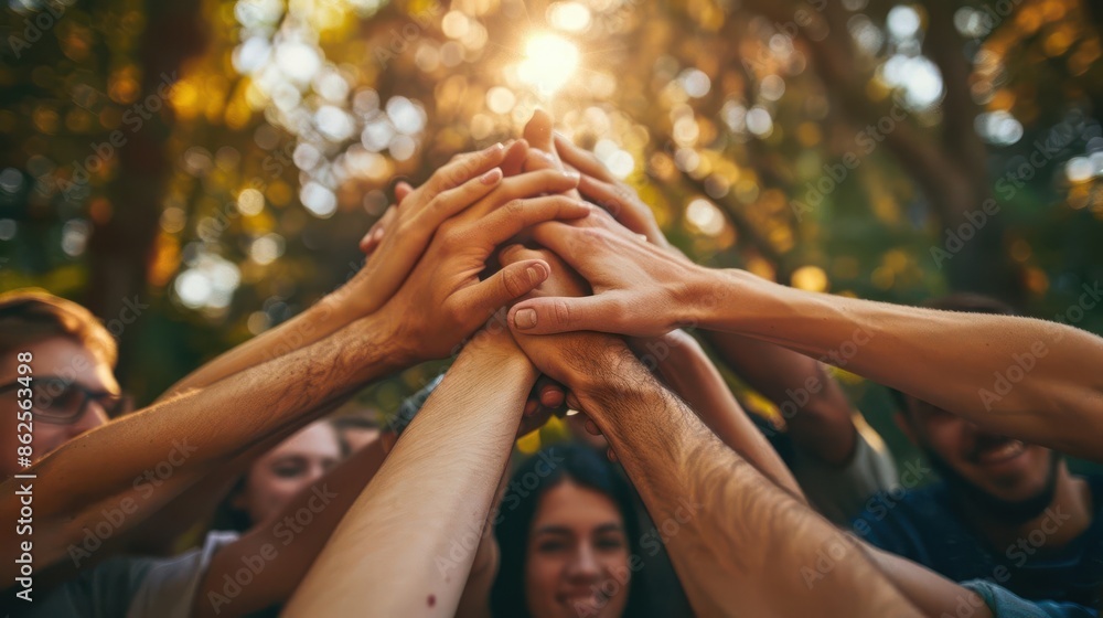 Community service with a nostalgic touch, friends helping and ...