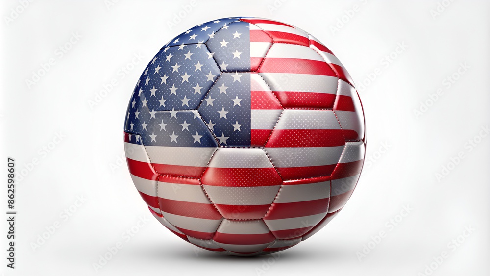 Copa America 2024 USA. GROUP B teams ball flags. Transparent background ...