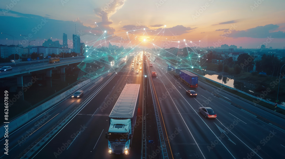 Technology in the logistics industry enables efficient global ...