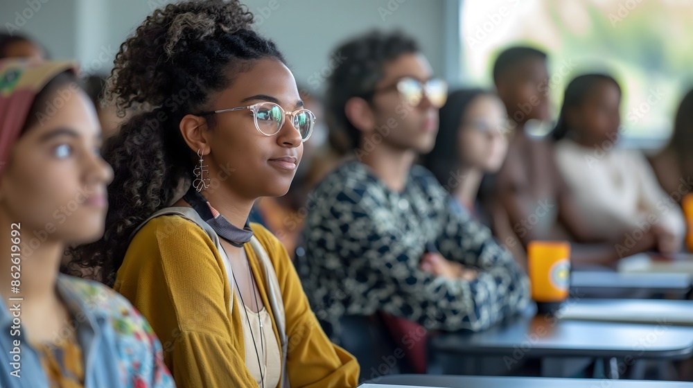 5. A classroom setting at Beit with students of diverse genders and ...
