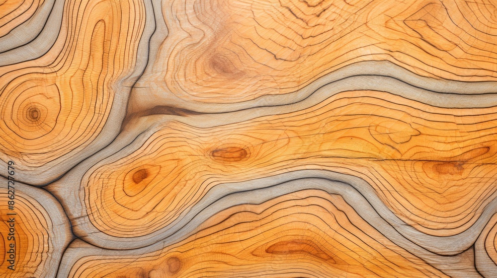 Rough Yellow Surface of an Old Tree Stump, Natural Wood Textures and ...