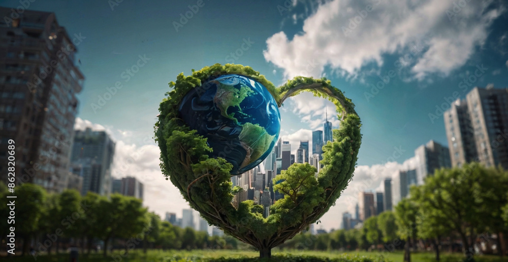 Living and loving the planet earth. Taking care of the city with a ...