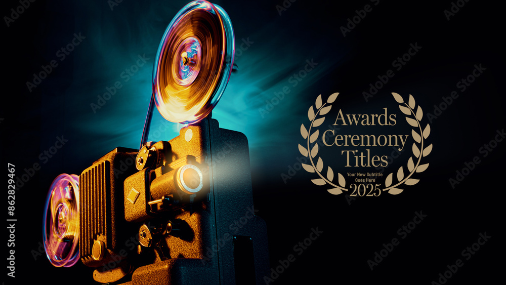 Awards Ceremony Titles Stock Template | Adobe Stock