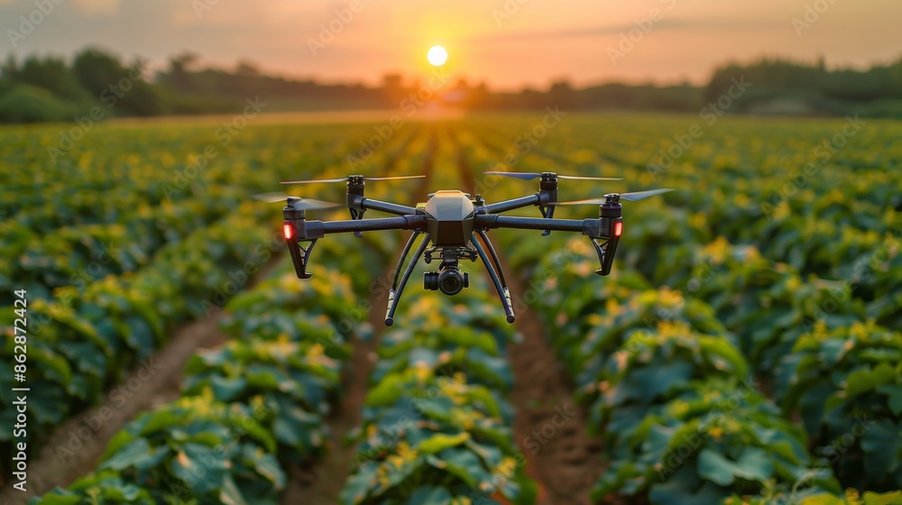 Automated Crop Monitoring: Capture images of a field with automated ...