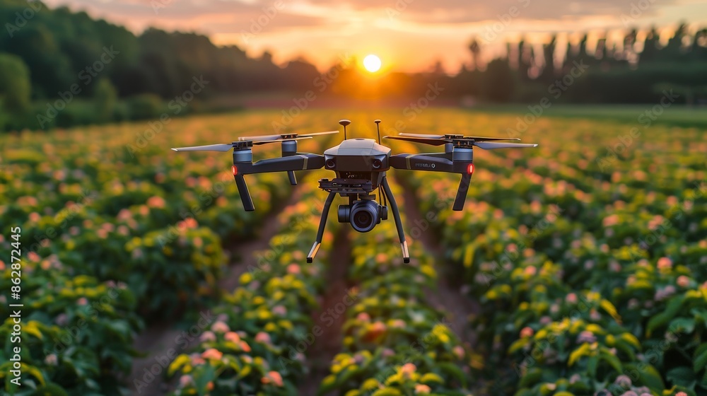 Automated Crop Monitoring: Capture images of a field with automated ...