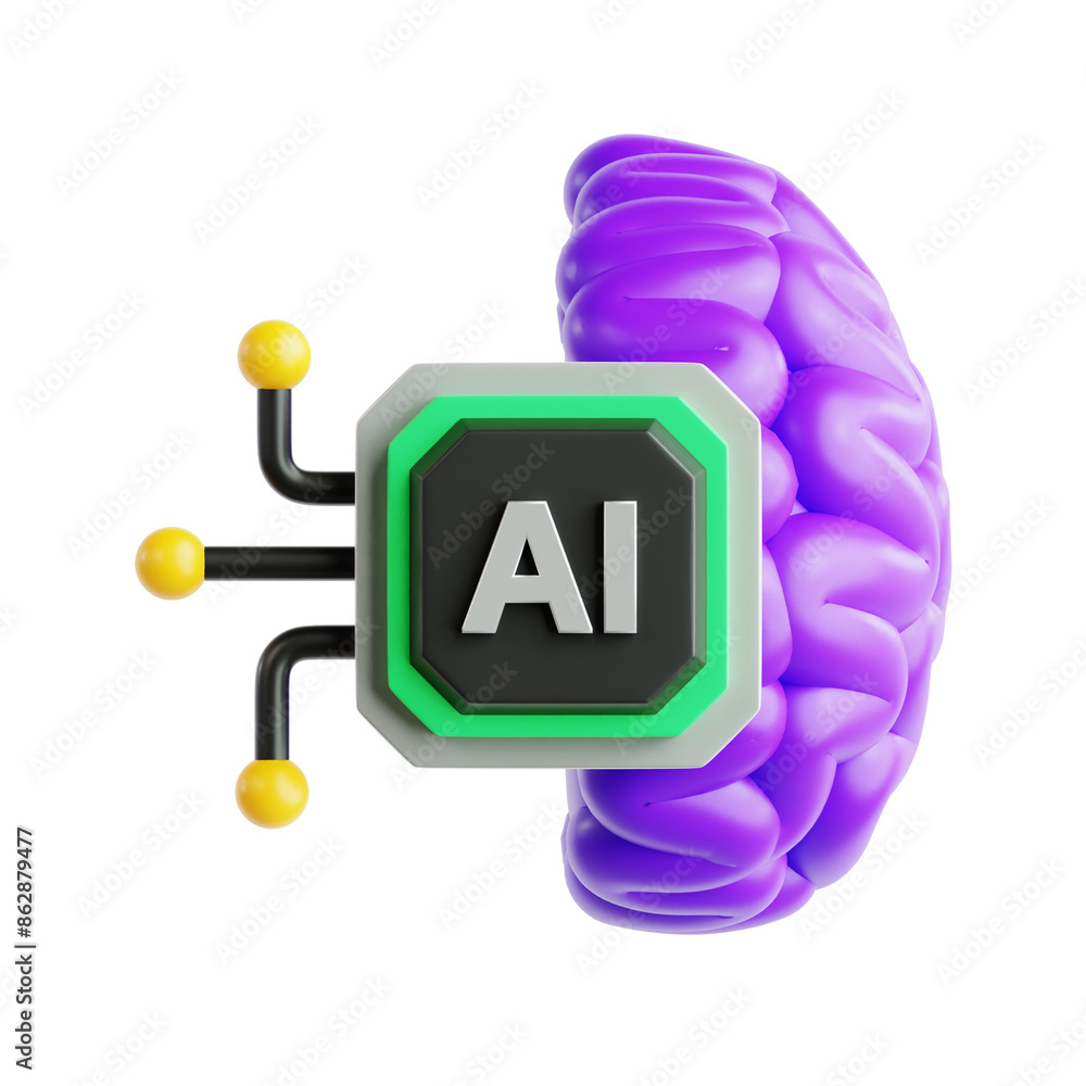 half brain with AI artificial intelligence processor circuit for hybrid ...