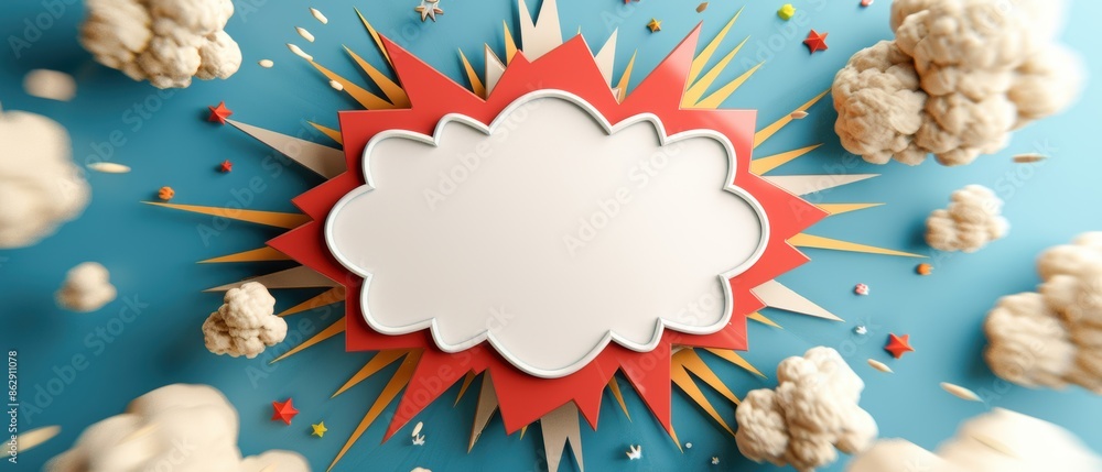 Dynamic superhero invitation, bold explosion background, and bright ...