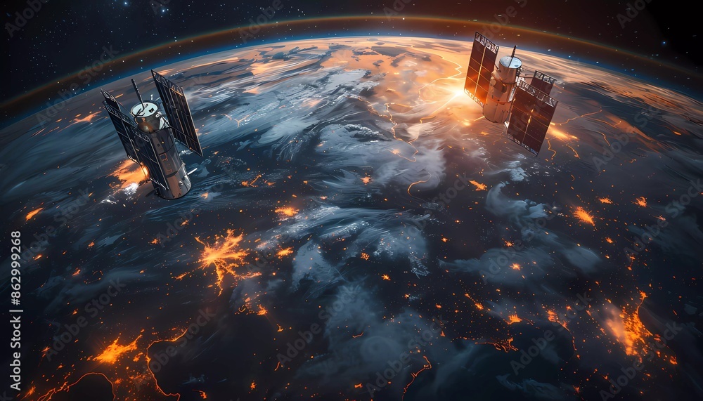 Satellite Overlords, Satellites in low Earth orbit casting shadows over ...