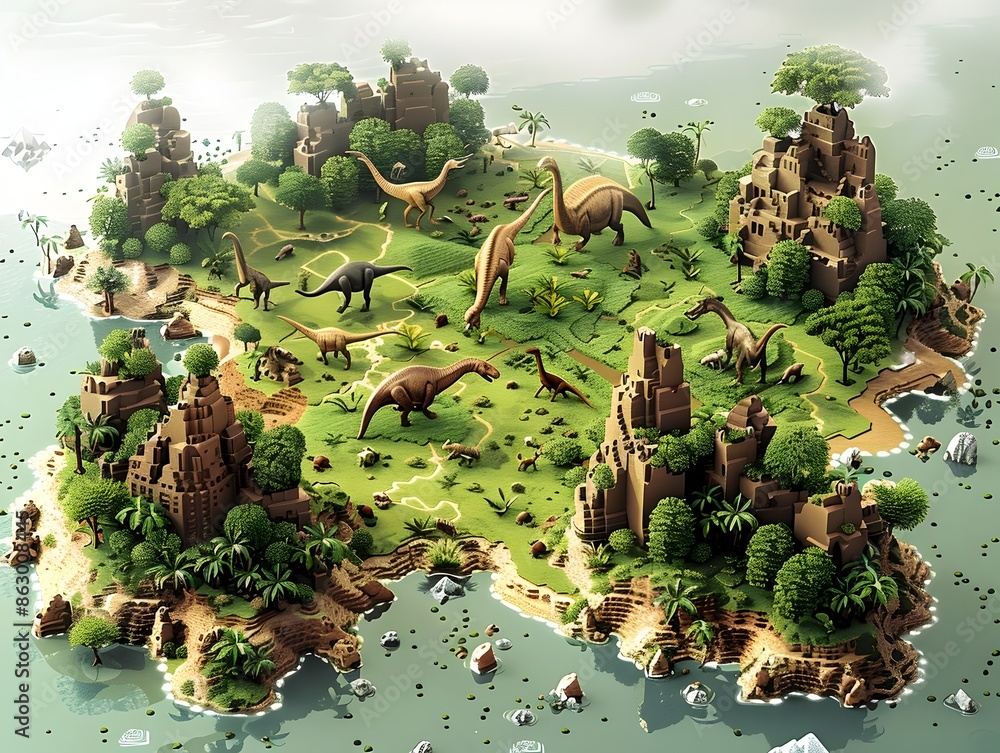 Prehistoric Panorama:Exploring the Dominance and Extinction of ...