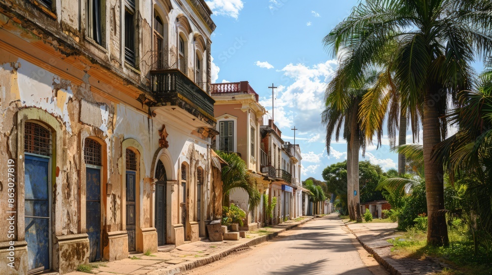 Foto de The historic city of Beira, Mozambique, known for its colonial ...