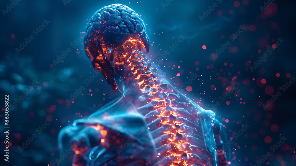 Spinal health visualization Individual spinal instability due to trauma ...