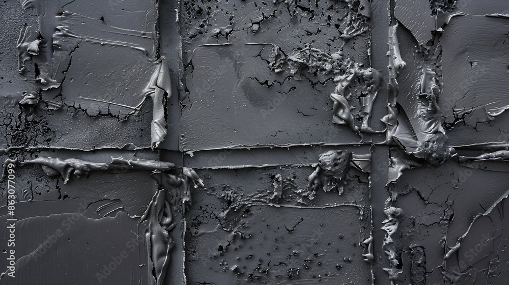 Expanded Polystyrene EPSBlack thermoplastic foam material modern ...