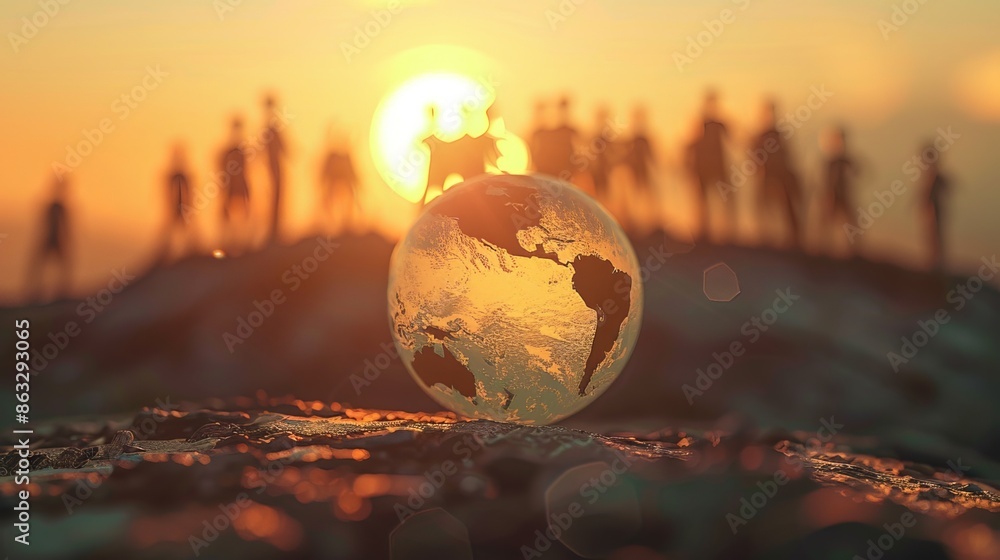 Mark World Population Day with a unique banner design showcasing a ...